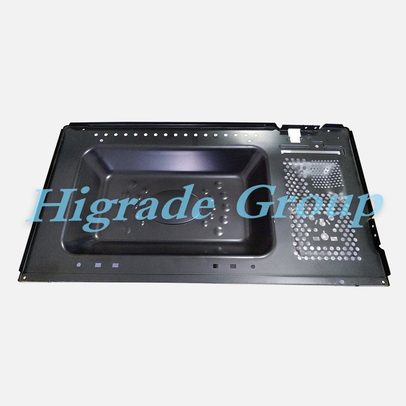 Microwave oven rear panel